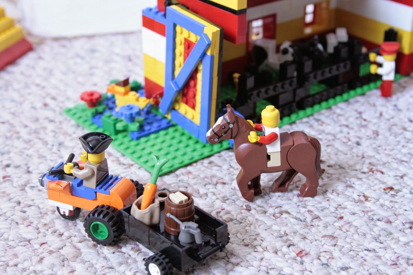 Education is a life...: Lego Barn - Family project