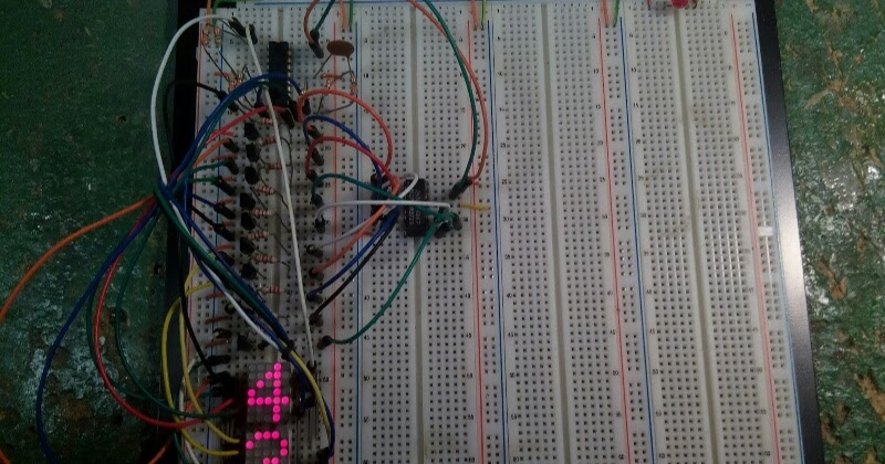 PIC Projects in Pascal: LED Matrix -- Two Characters