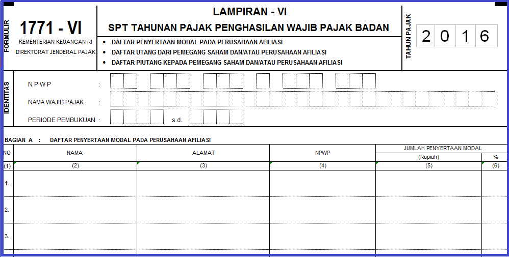 Download Buku Form Pajak SPT Bagian 2 Tahun 2016 | Galery Berkas Sekolah