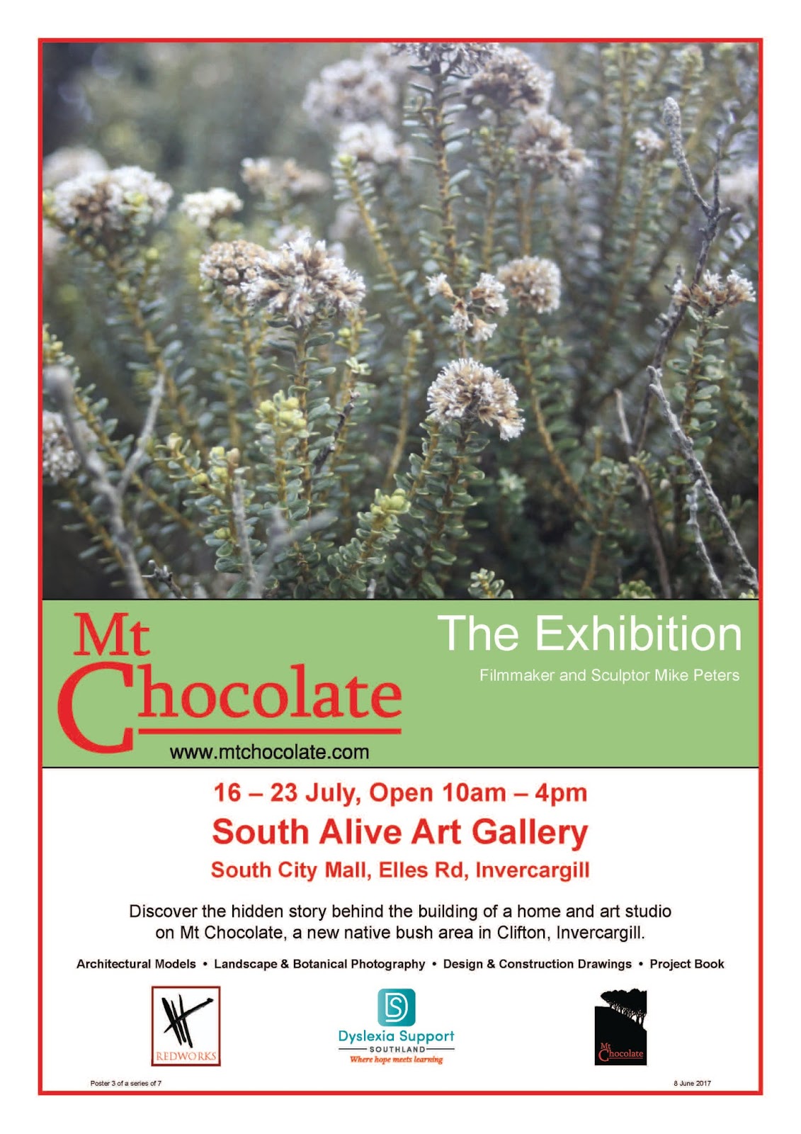 Mt Chocolate: Mt Chocolate - The Exhibition A4 Poster