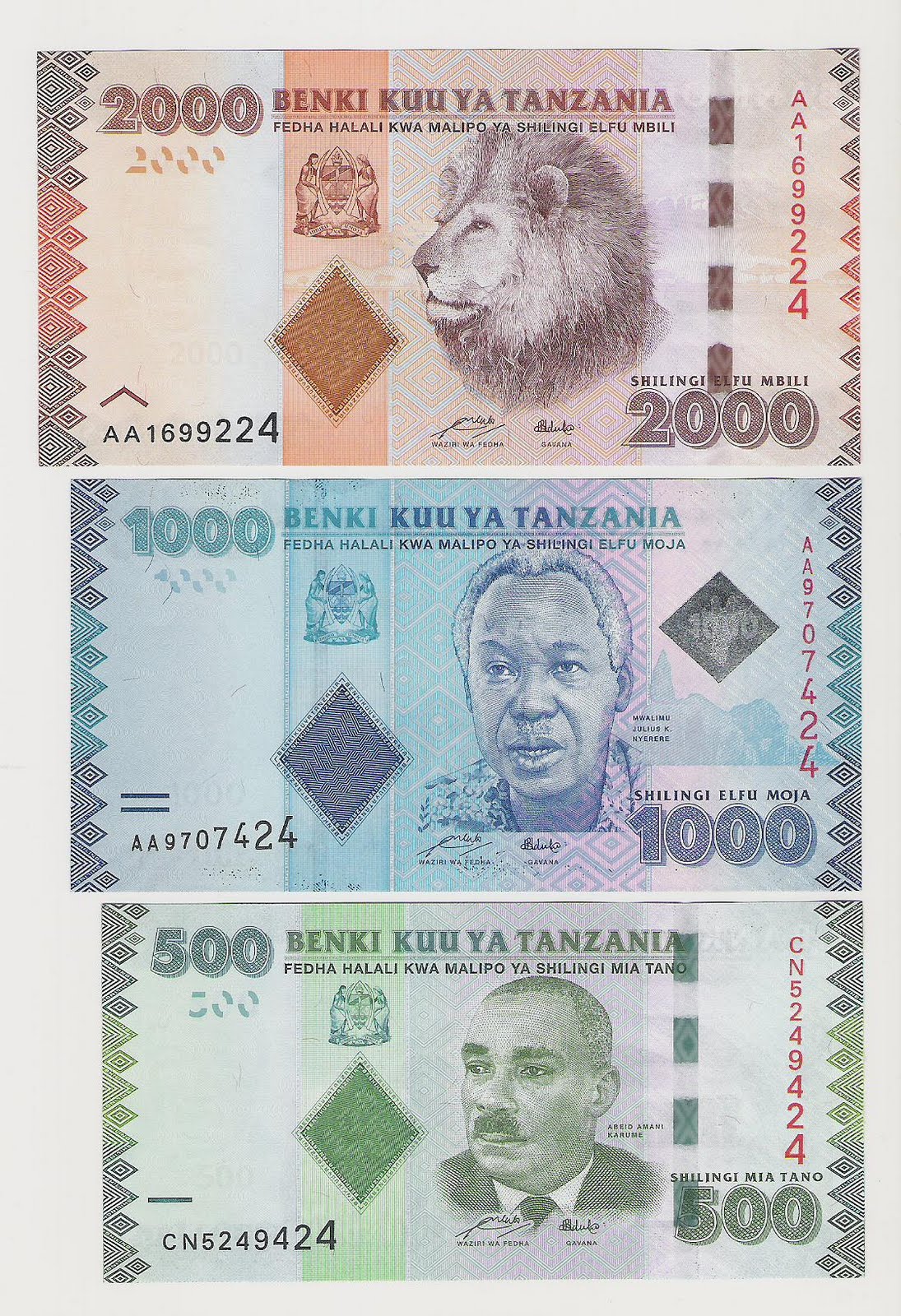 World Banknotes: September 2011