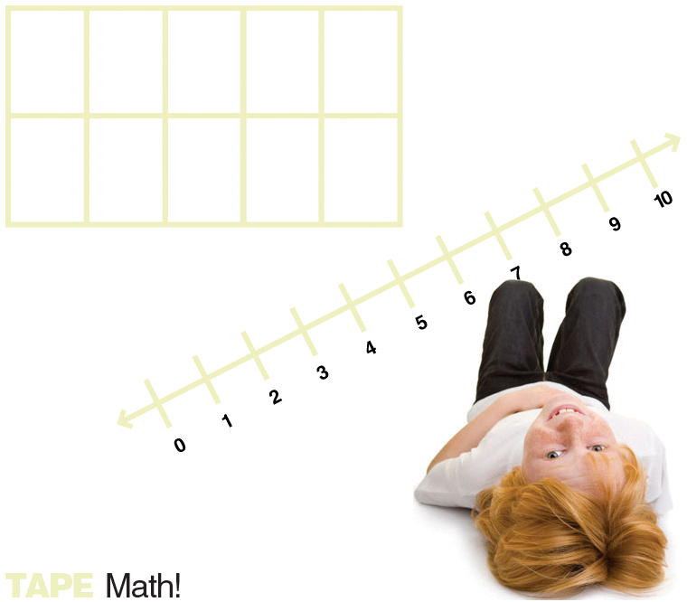 E is for Explore!: Tape Math