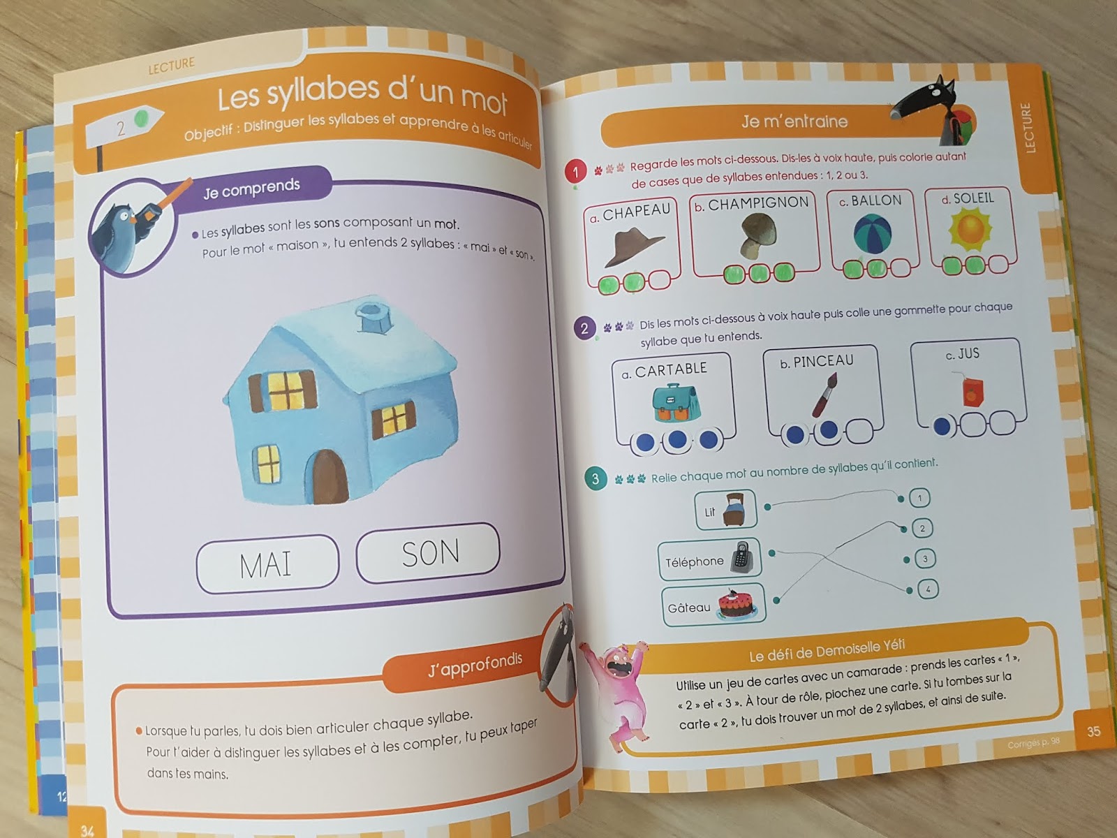 Sous le feuillage: Mon année de moyenne section avec Loup ♥ ♥ ♥ - Editions Auzou