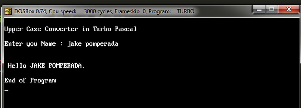 Free Programming Source Codes And Computer Programming Tutorials Upper Case String Converter In