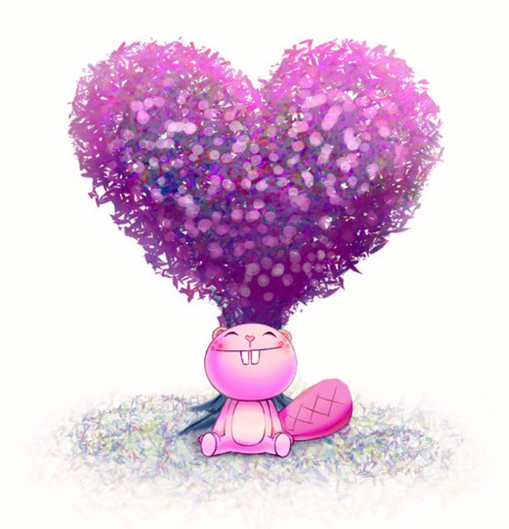 Mararía y el manga: Happy Tree Friends