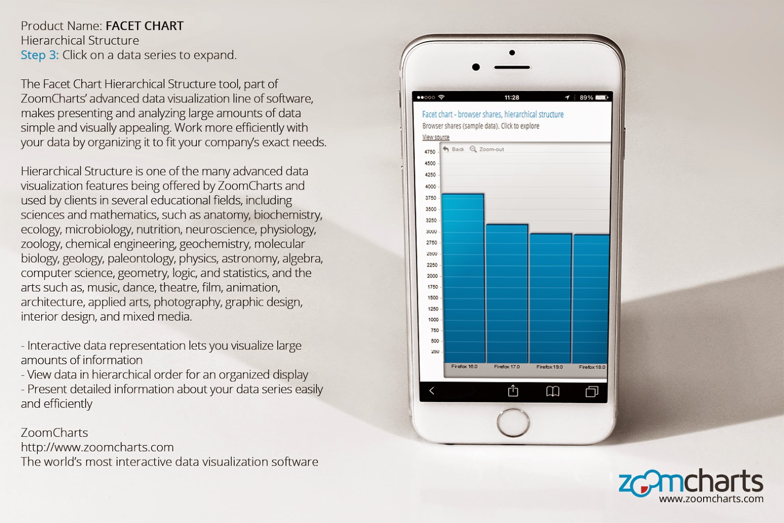 Top Data Visualization Tools: How to use ZoomCharts Facet Chart ...