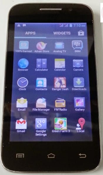 Spesifikasi dan Harga Hp Advan Vandroid S4 | Harga Baru dan Seken