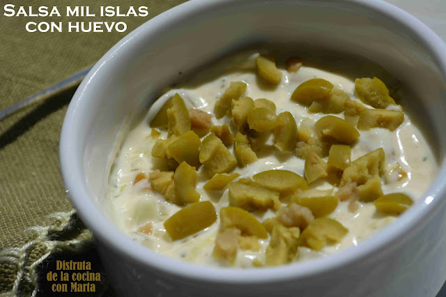 Disfruta de la cocina con Marta: Salsa mil islas con huevo