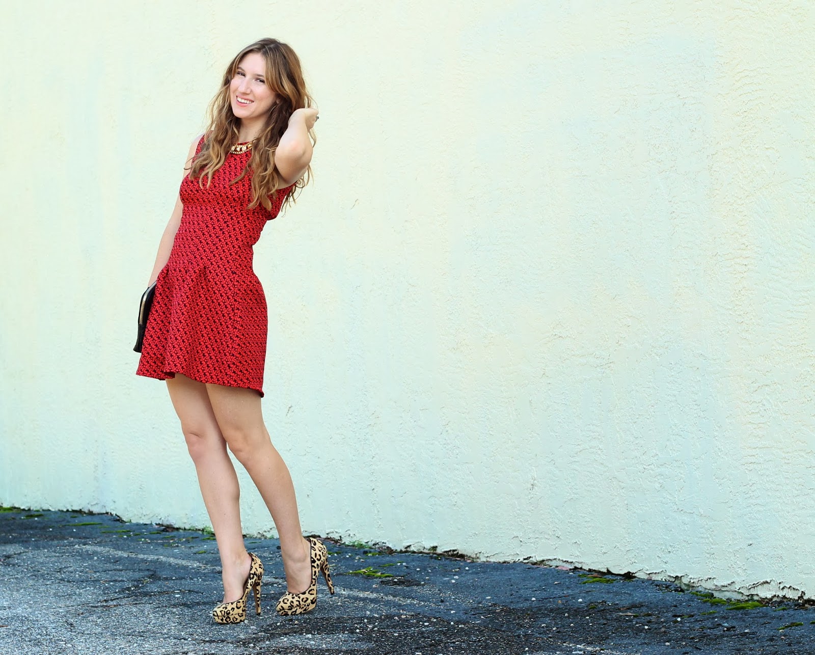 3 Ways To Wear - The Print Red Dress - TfDiaries