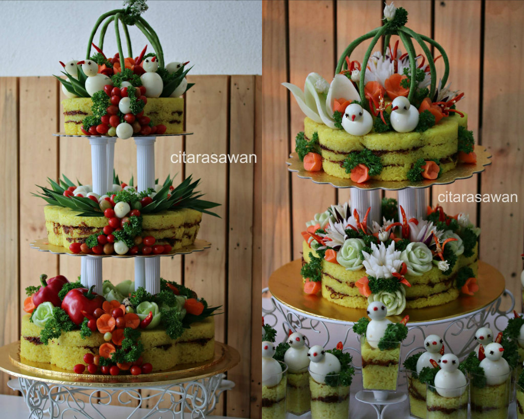 Inspirasi Pulut Kuning Perkahwinan, Hantaran dan Doorgift - Majalah ...