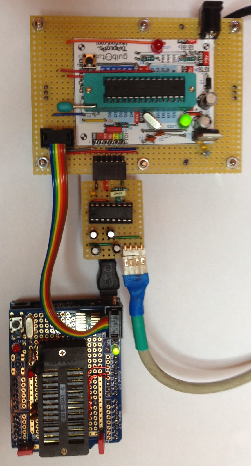 THD Arduino Projekte: Arduino Programmer Board THD Arduino Projekte: Arduino Programmer Board