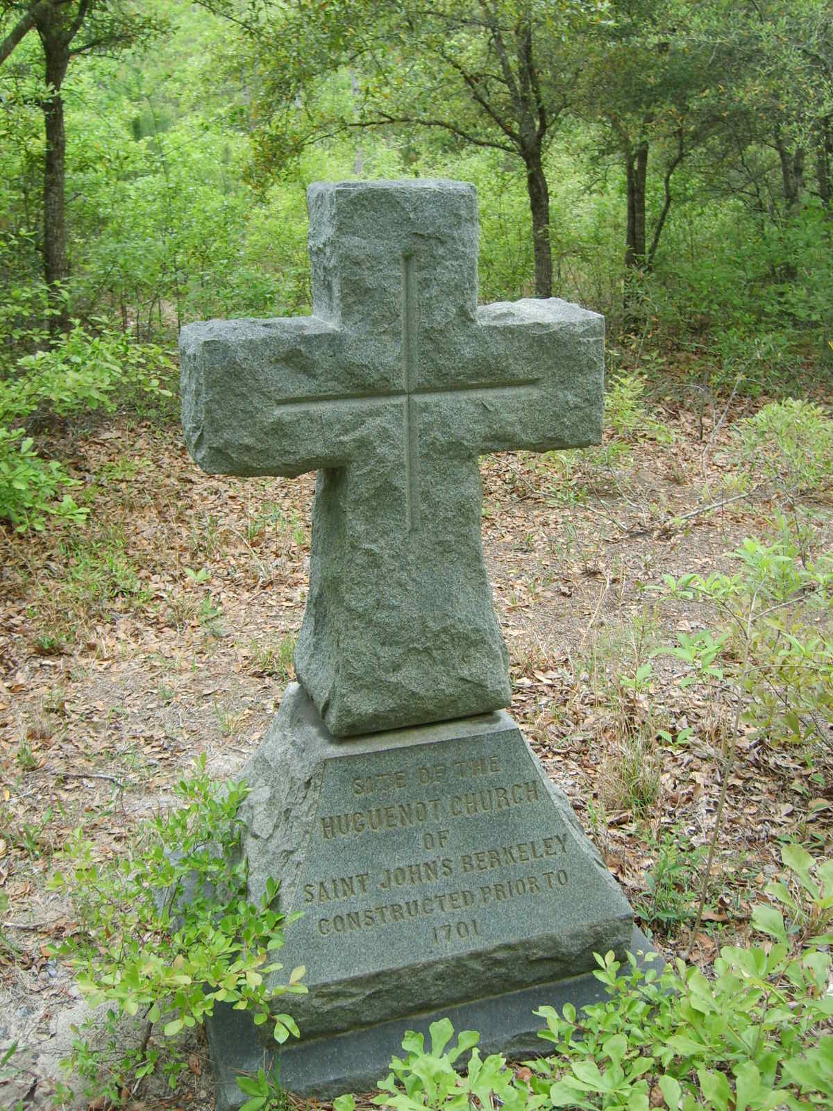 A Visit to a Couple of South Carolina's Huguenot Crosses