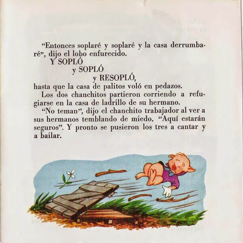 Cuentos infantiles: Los tres cerditos. Cuento ilustrado.