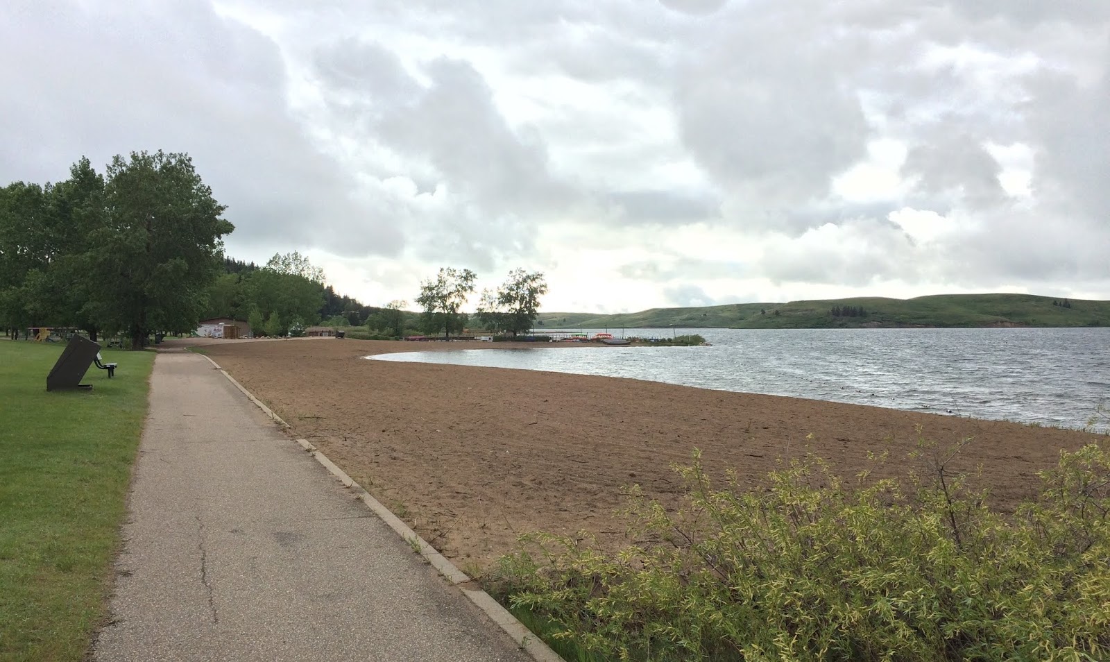 Canoeing Around Edmonton, Alberta, Canada: Elkwater Lake, Cypress Hills