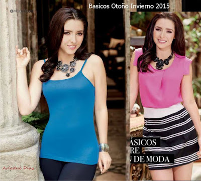 Catalogo Moda Club - Basicos Otoño Invierno 2015 Ropa Mujer