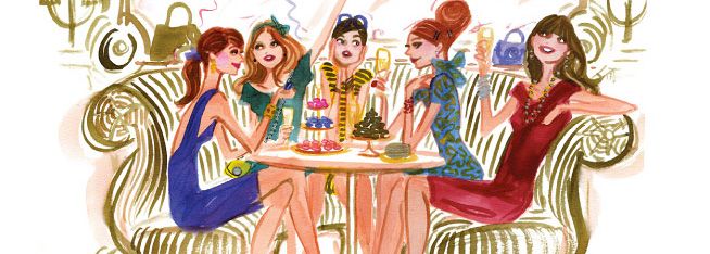 Ladies Who Brunch - Green Fashionista