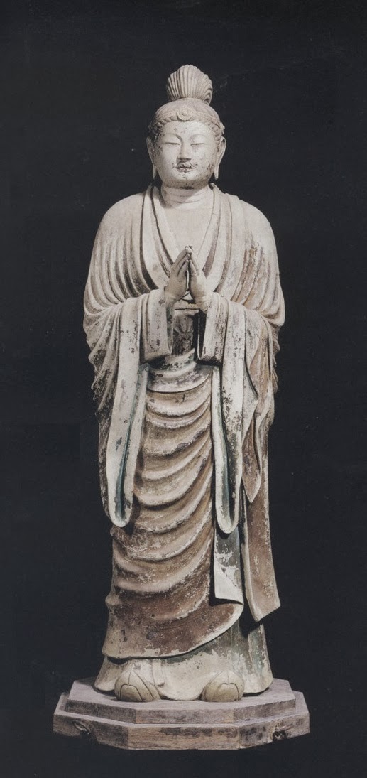 Japón, cultura y arte: Escultura japonesa: escultura budista, II