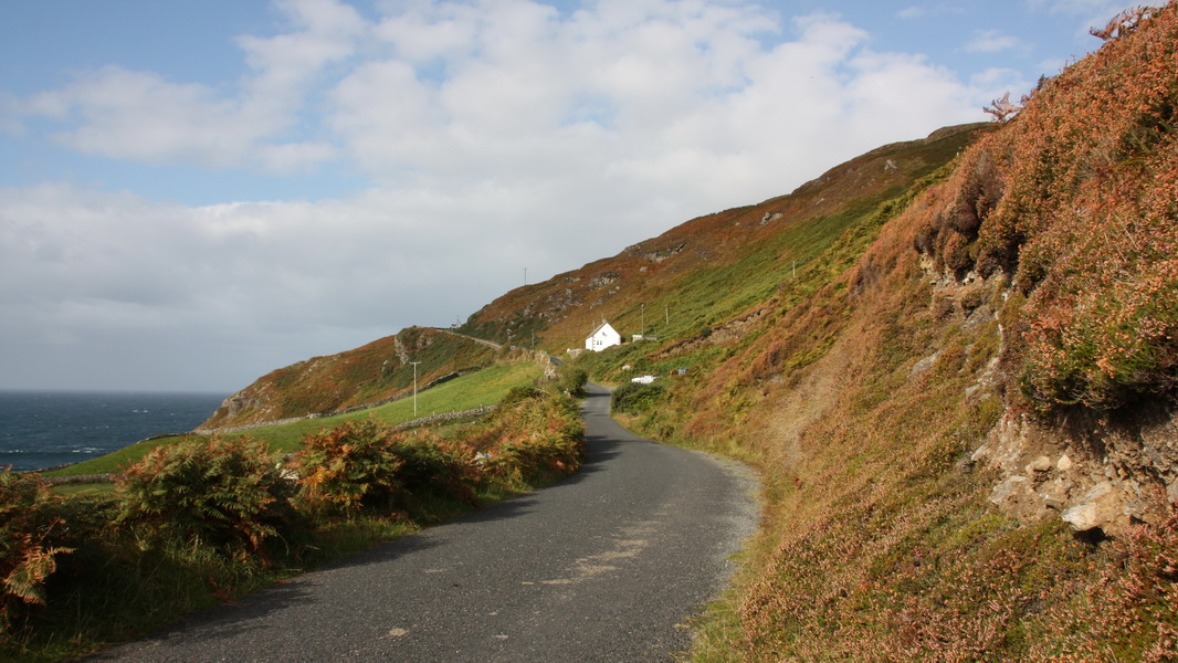 Fanch et Dany en Irlande: 26 sept - Slieve Leagues - Rossan point - Ardara