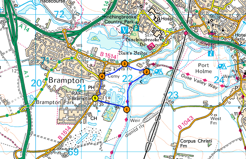 Cambridgeshire walks: Brampton circular walk