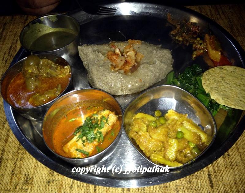 Taste of Nepal: Nepali Dhindo - ढिडोँ - (Cornmeal Porridge)