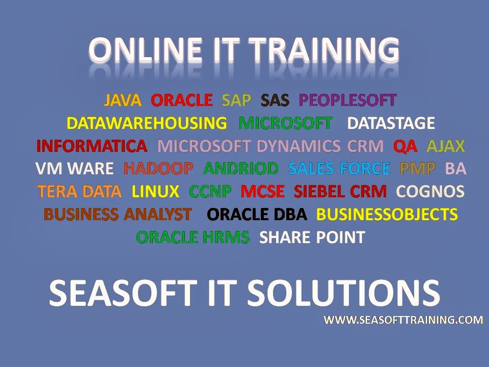 ONLINE SOFTWARE TRAINING - COURSES BY SEASOFT. - Seasoft IT Solutions