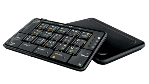 Gépírás Blog: FrogPad - egykezes billentyűzet