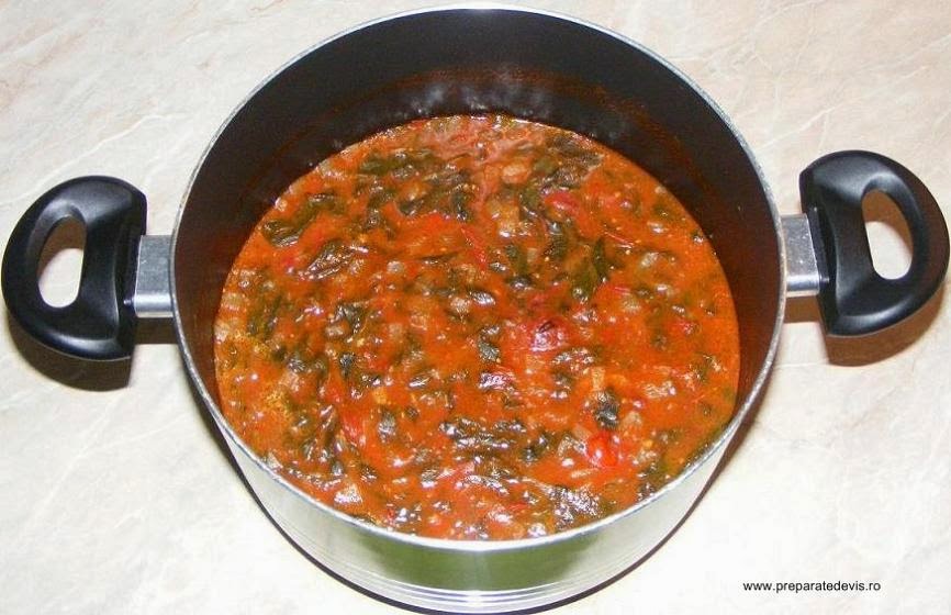 Mancare de spanac de post | Preparatedevis.ro