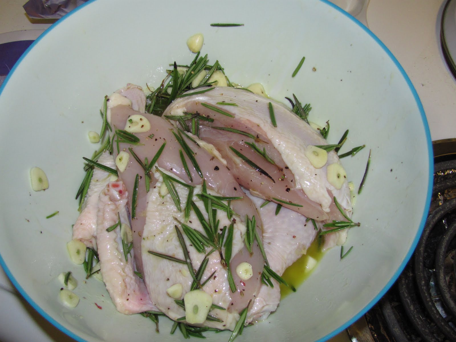 The World of Gord: Lemon and Rosemary Chicken (Pollo Arrosto)