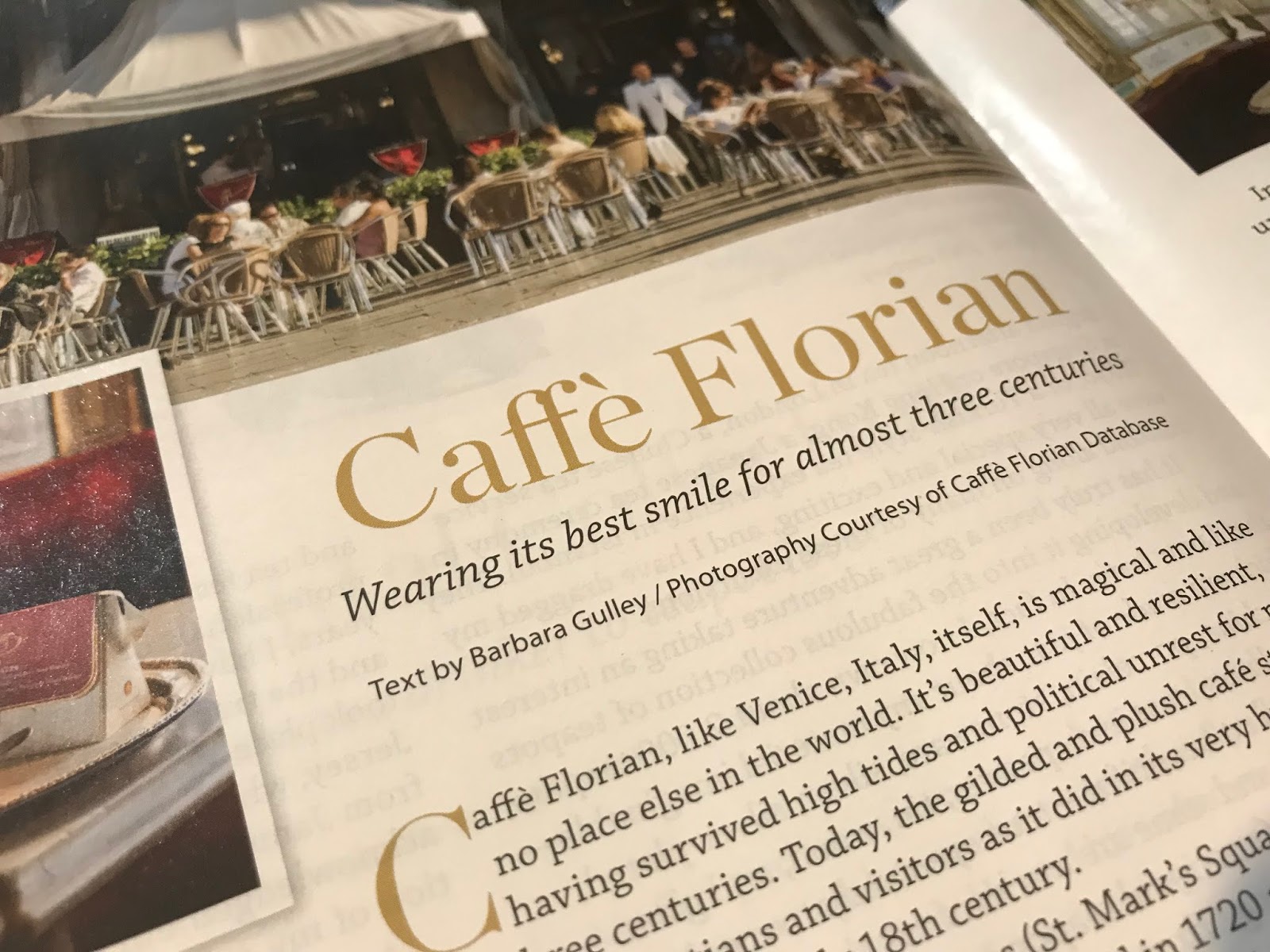 Barb's Tea Shop: Caffe Florian in Venice: Our visit to this magical ...