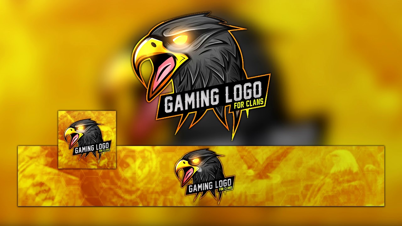 115+ FREE YouTube Gaming Logo, Banner & Avatar Template | Graphic ...