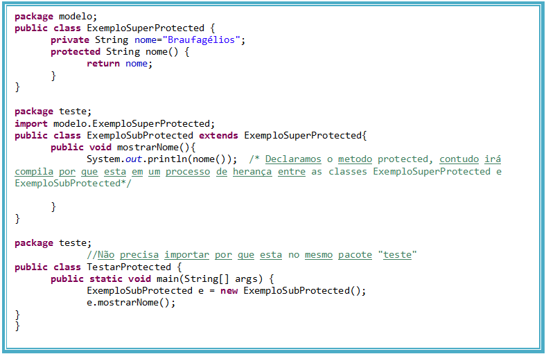 1TDSA - Java: Modificadores de Acesso - Java