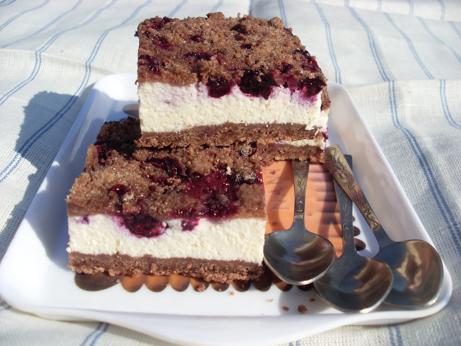 Kokkamine: Rukkipurune kohupiimakook