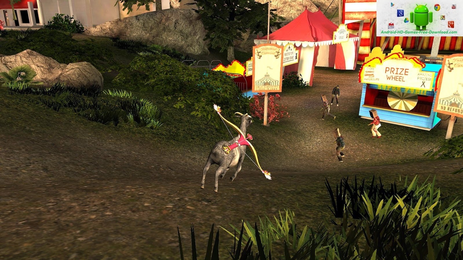 free game mods: Goat Simulator GoatZ APK+DATA