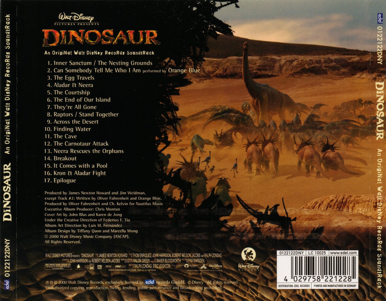 Soundtrack Covers: Dinosaur (James Newton Howard)