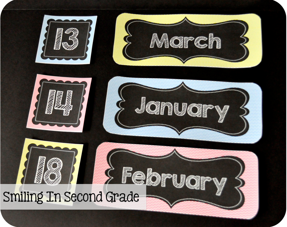 Smiling in Second Grade: The Chalkboard Classroom
