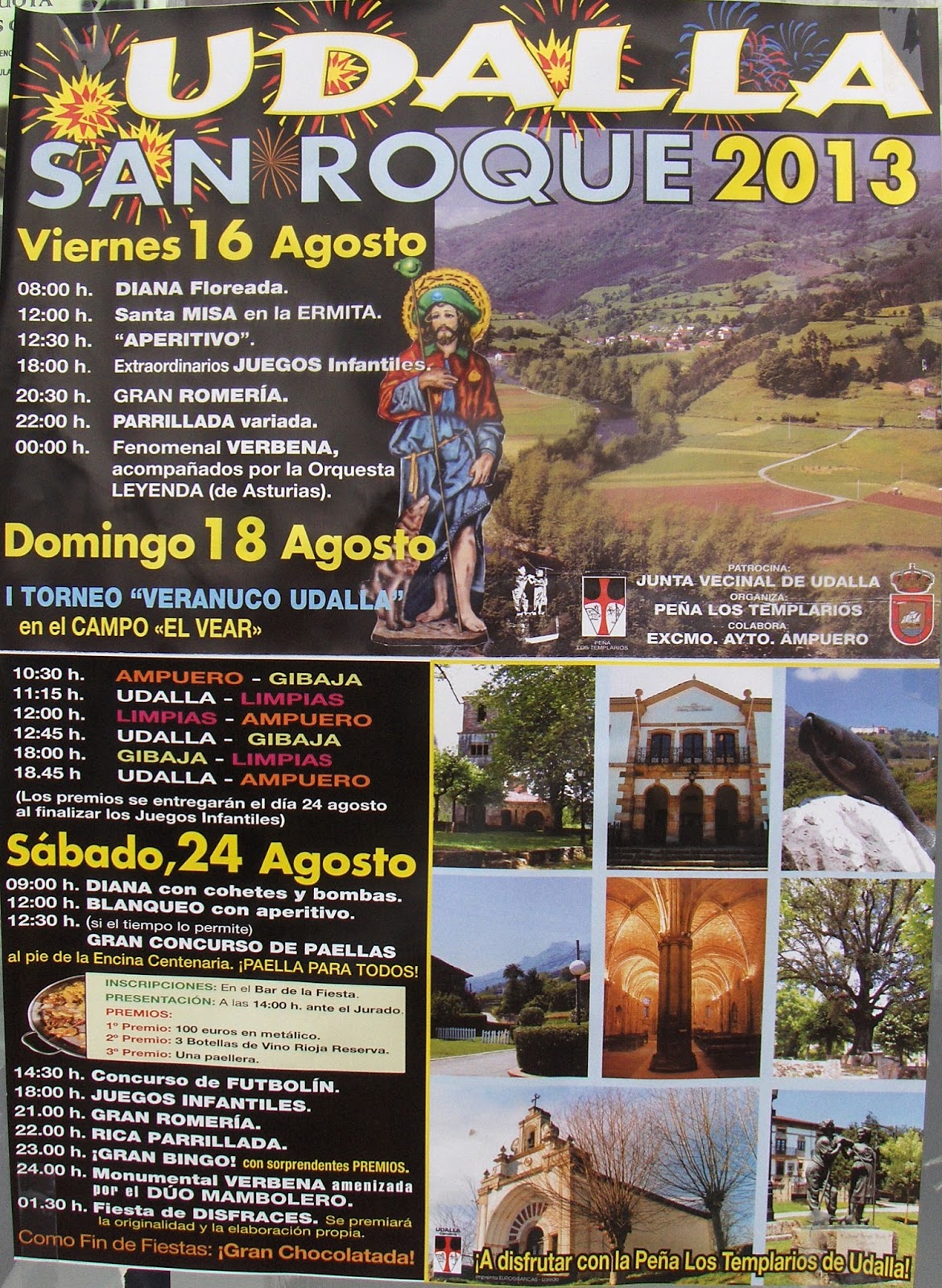 Un blog sobre Ampuero y otros lugares cercanos: Fiestas de San Roque en ...