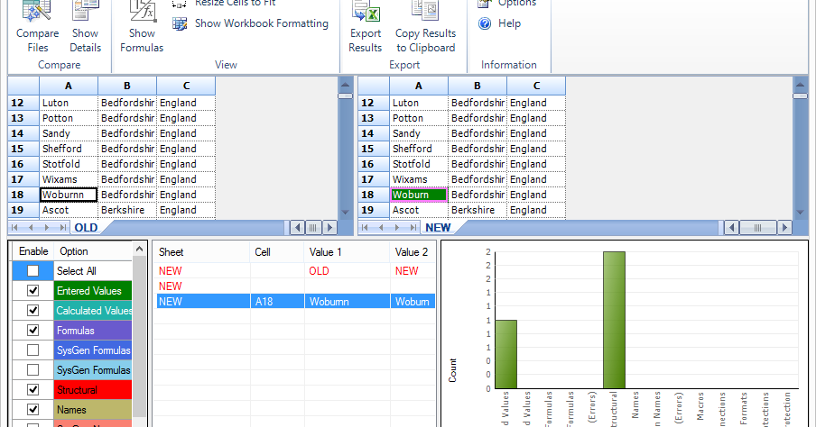 Michael's TechBlog: Excel 2013 - Compare two spreadsheets