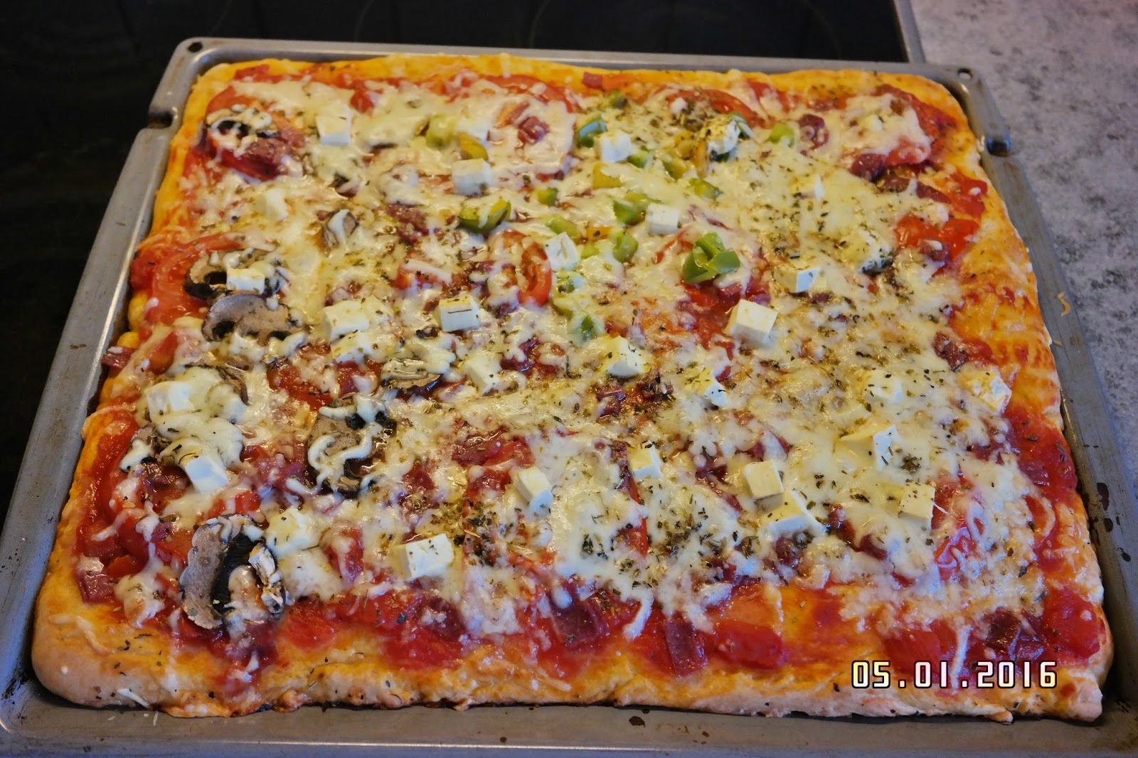 Miss Zuckerfee: Selbstgemachte Pizza