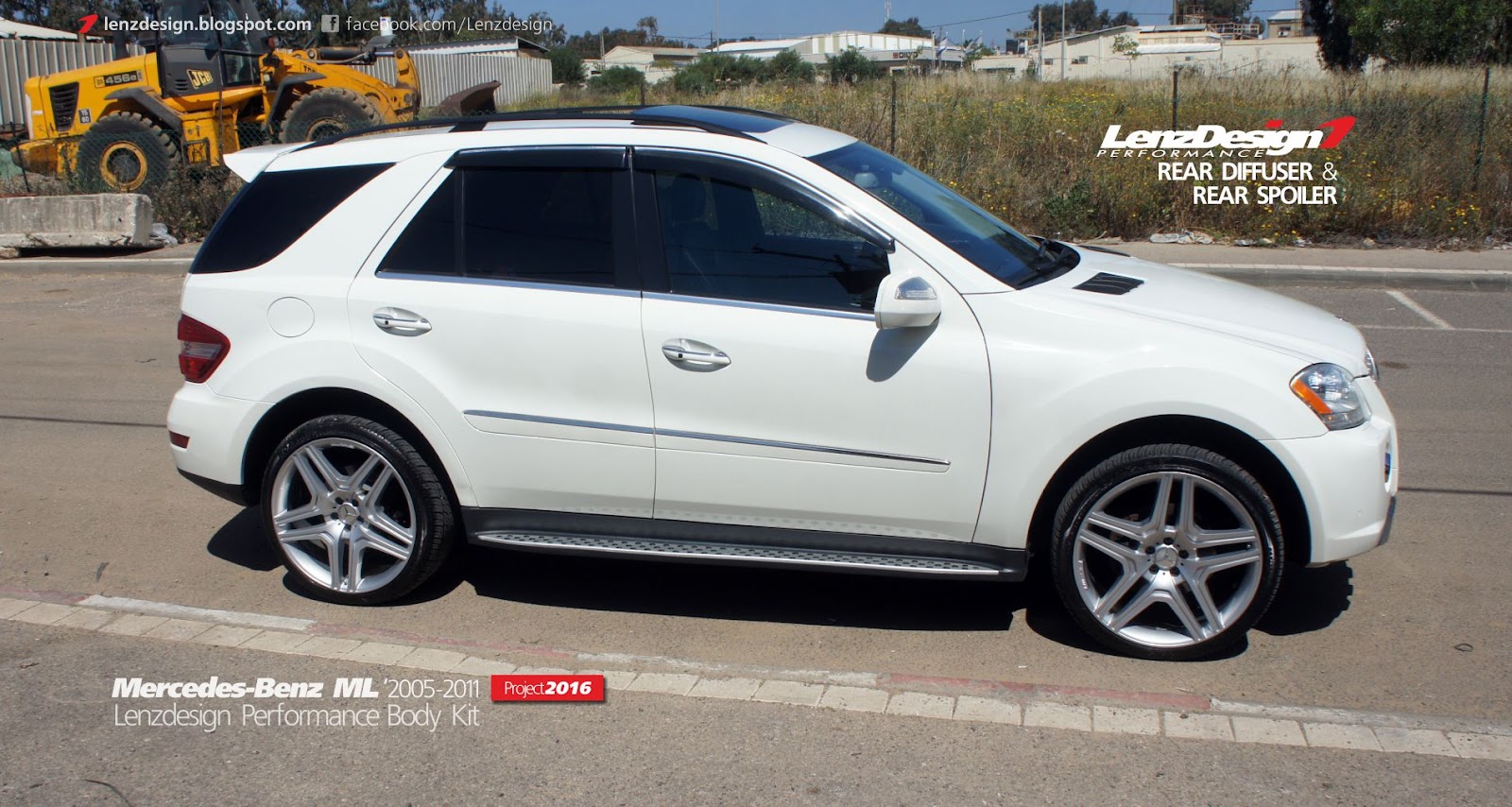 Mercedes-Benz ML W164 Lenzdesign Bodykit & Spoilers