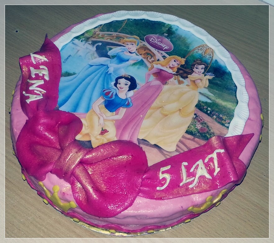 Słodki Zaułek: Tort Księżniczki Disney'a / Disney Princess Cake