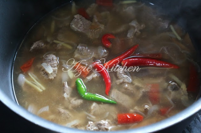 Singgang Daging Kelantan - Azie Kitchen