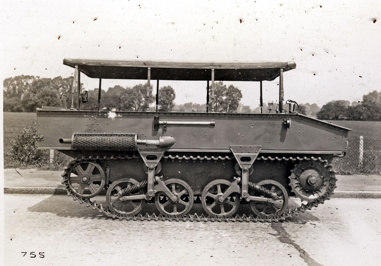 Interwar Tank Development: Artillery Tractor 1929 Chertsey ...