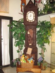 Outta the Way: Chocolate Clock at Premise Maid Shoppes