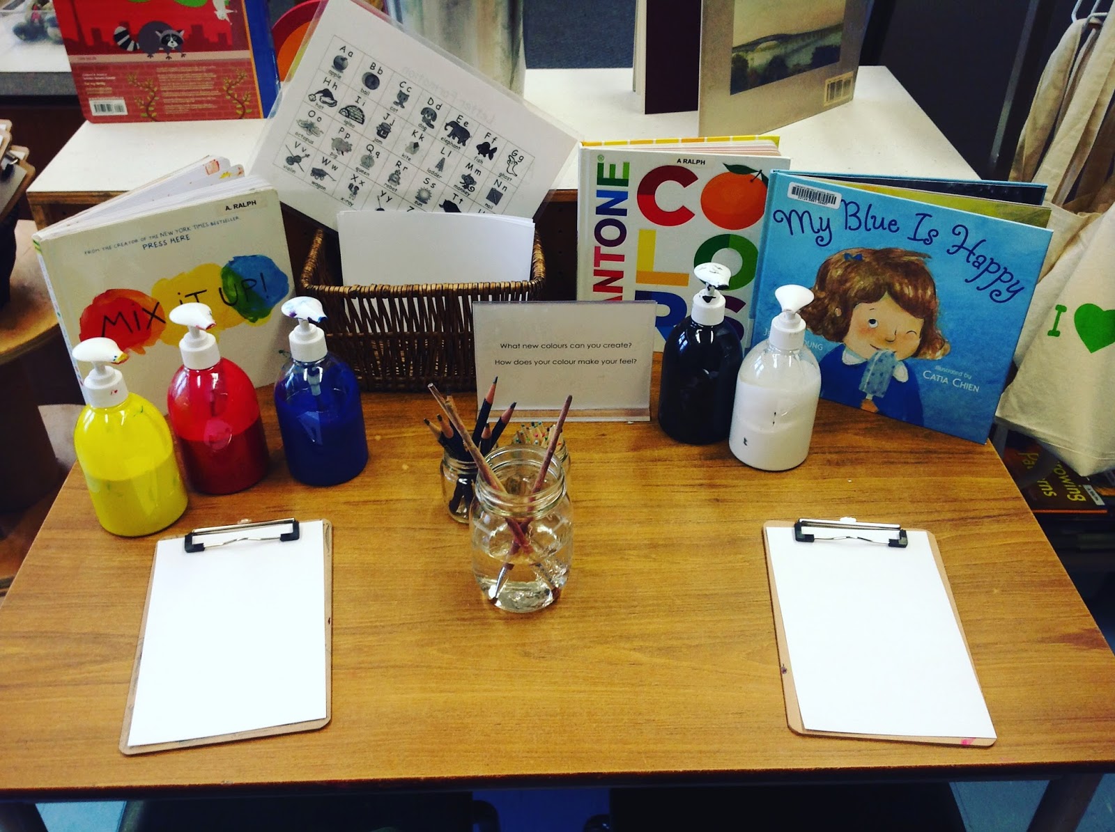 Wonders in Kindergarten: Our colour mixing journey: "We have skin ...