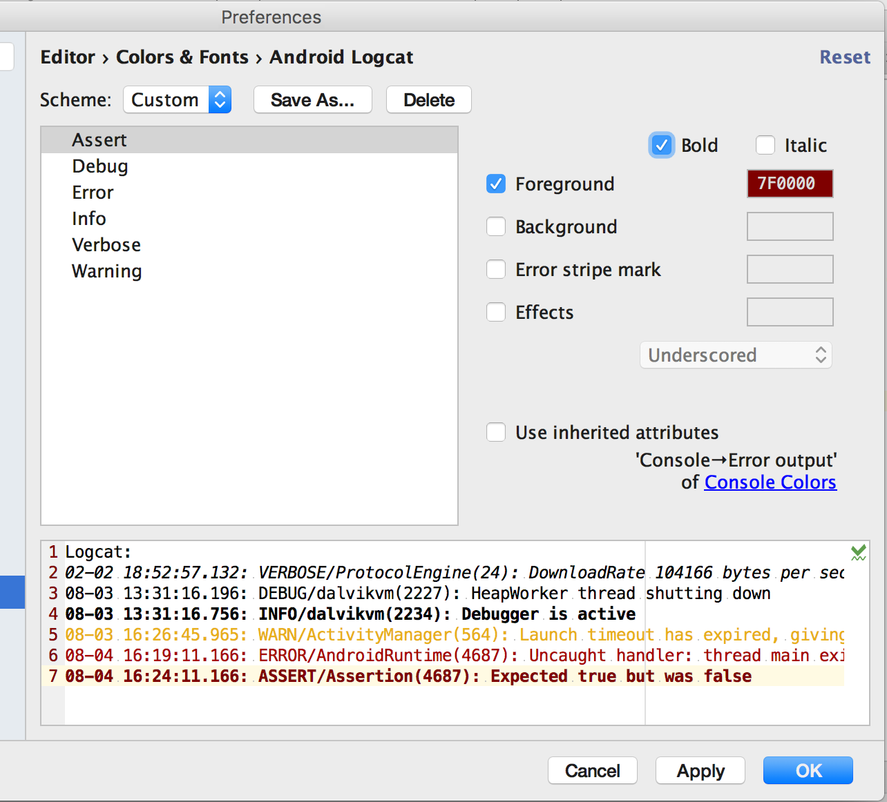 Best Practice Android Logging