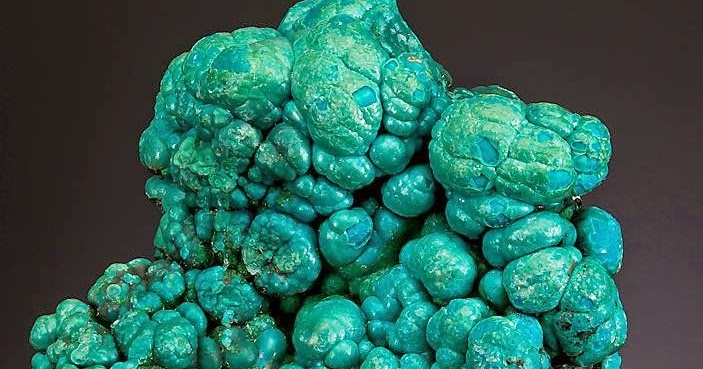 Deep Blue and Green Chrysocolla - Geology In