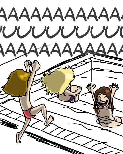 La famille Cube en Thalasso