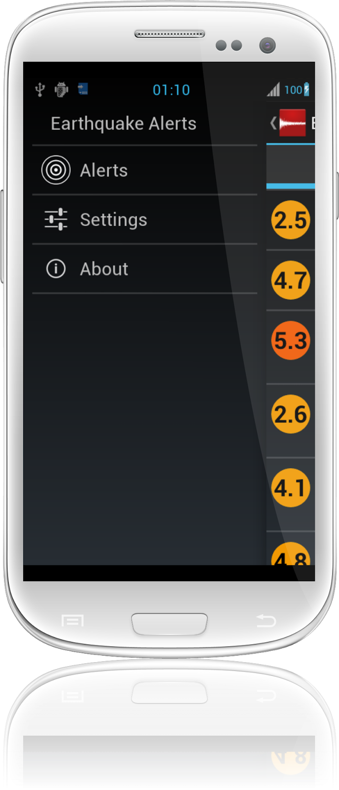 Android apps free: Alerte Cutremure (Earthquake Alerts Tracker)
