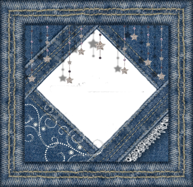 ForgetMeNot: denim frames