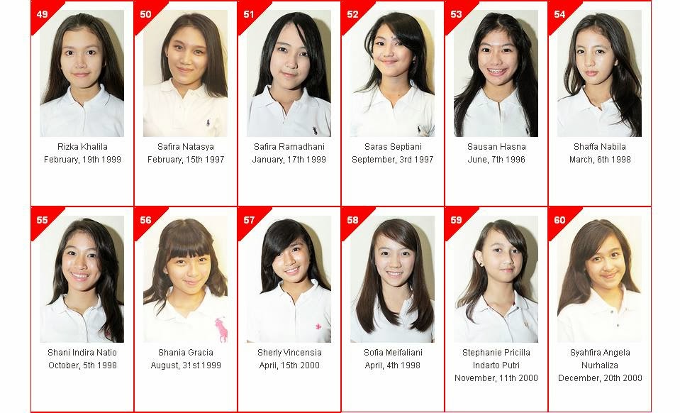 JKT48 Fans Rengat: Daftar Finalis Member JKT48 Generasi 3